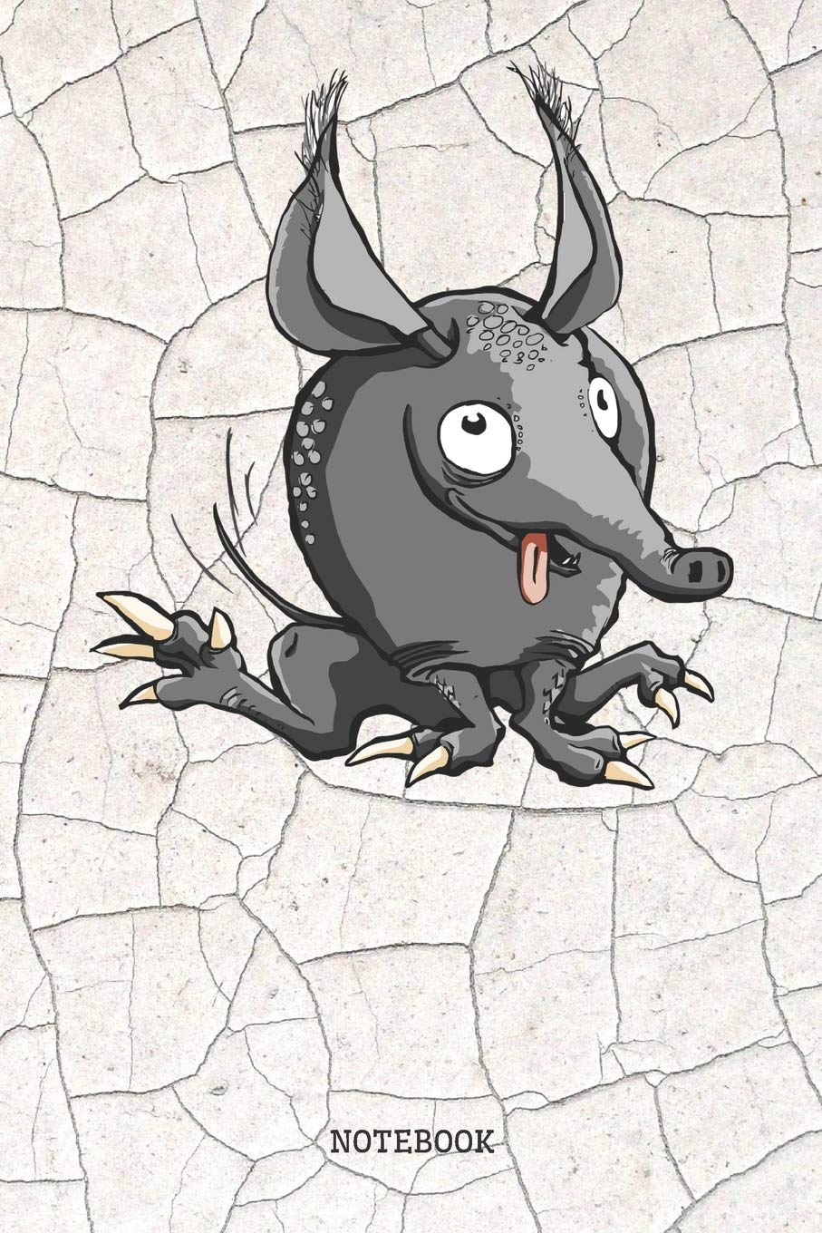 Notebook: Funny Cartoon Armadillo Planner / Organizer / Lined Notebook ...