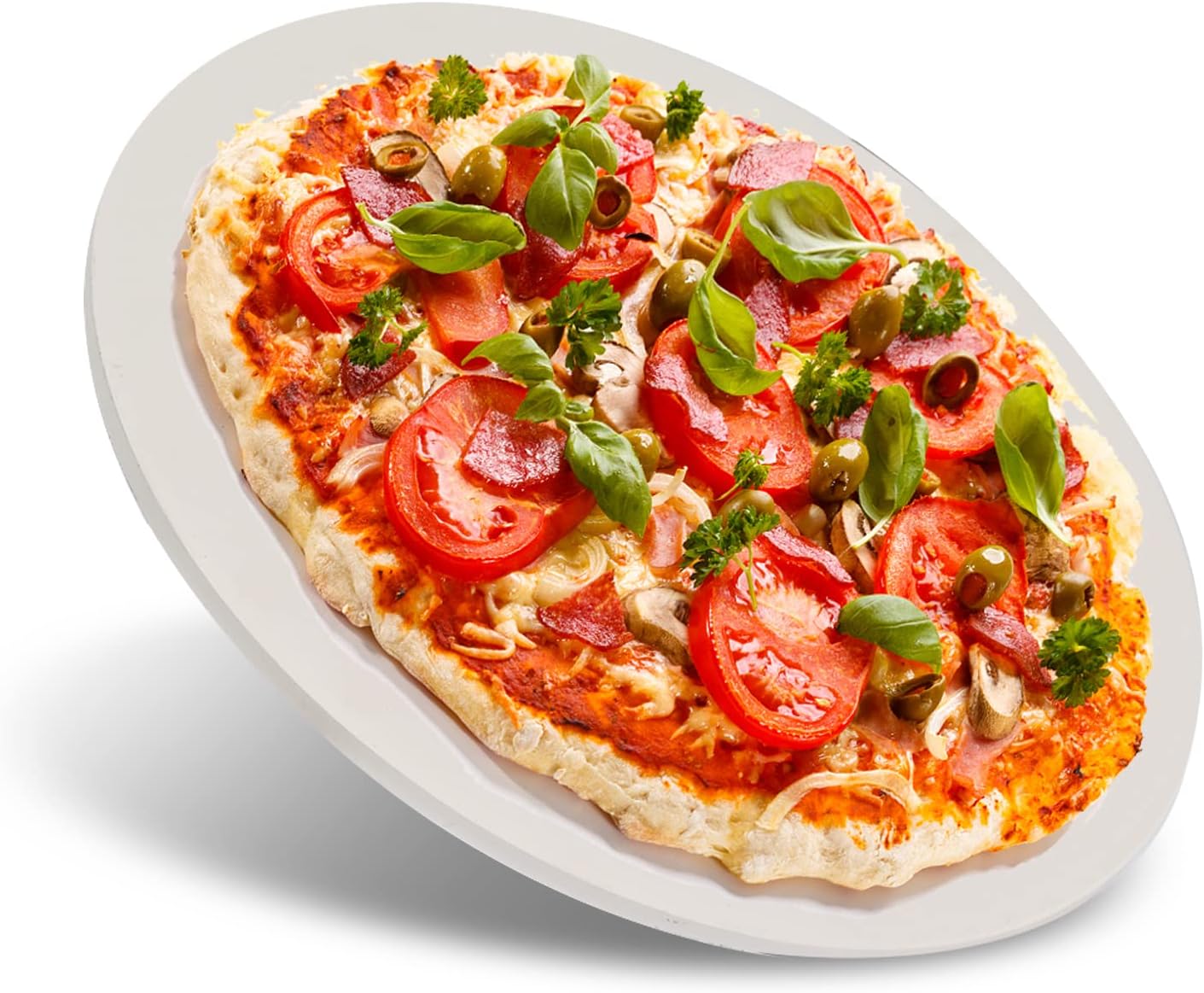 Amazon.com: Pizza Stone - Baking Stone for aidpiza 12" Outdoor Pizza ...
