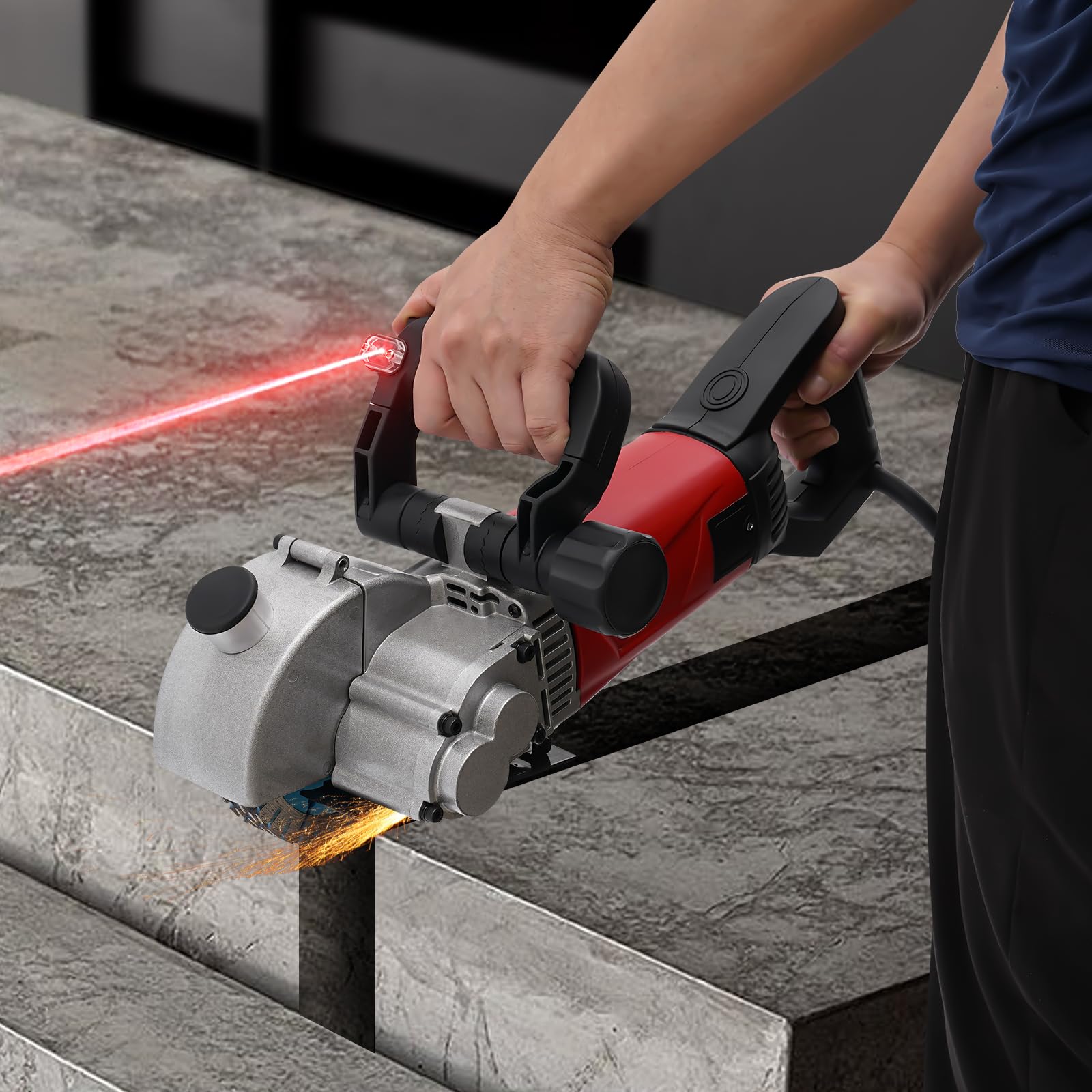 Snapklik.com : Electric Wall Grooving Cutting Machine Wall Chaser ...