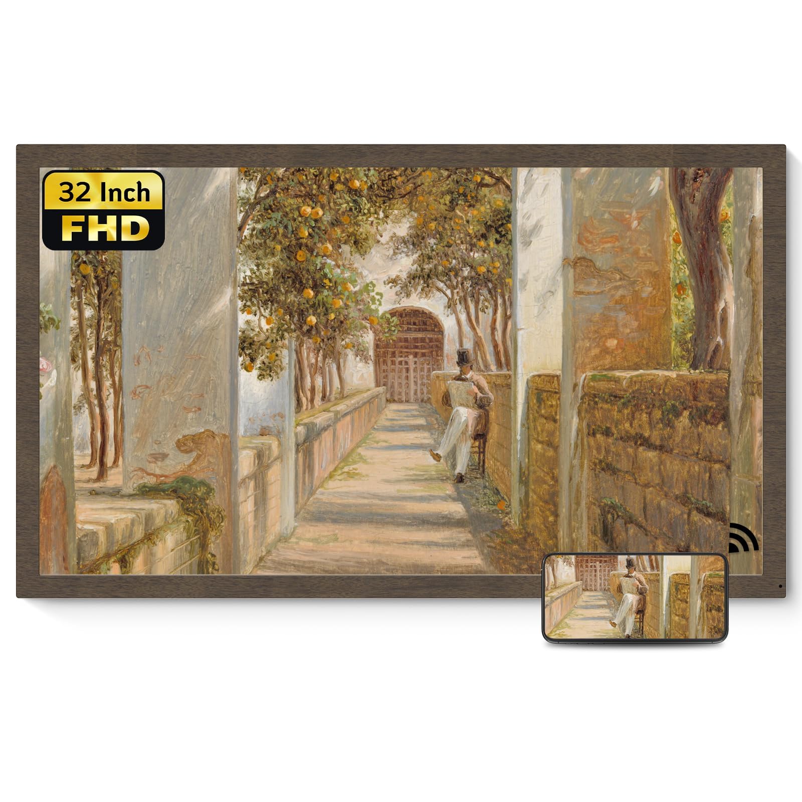 Amazon.com : NexFoto 32 Inch 64GB Extra Large Digital Picture Frame ...