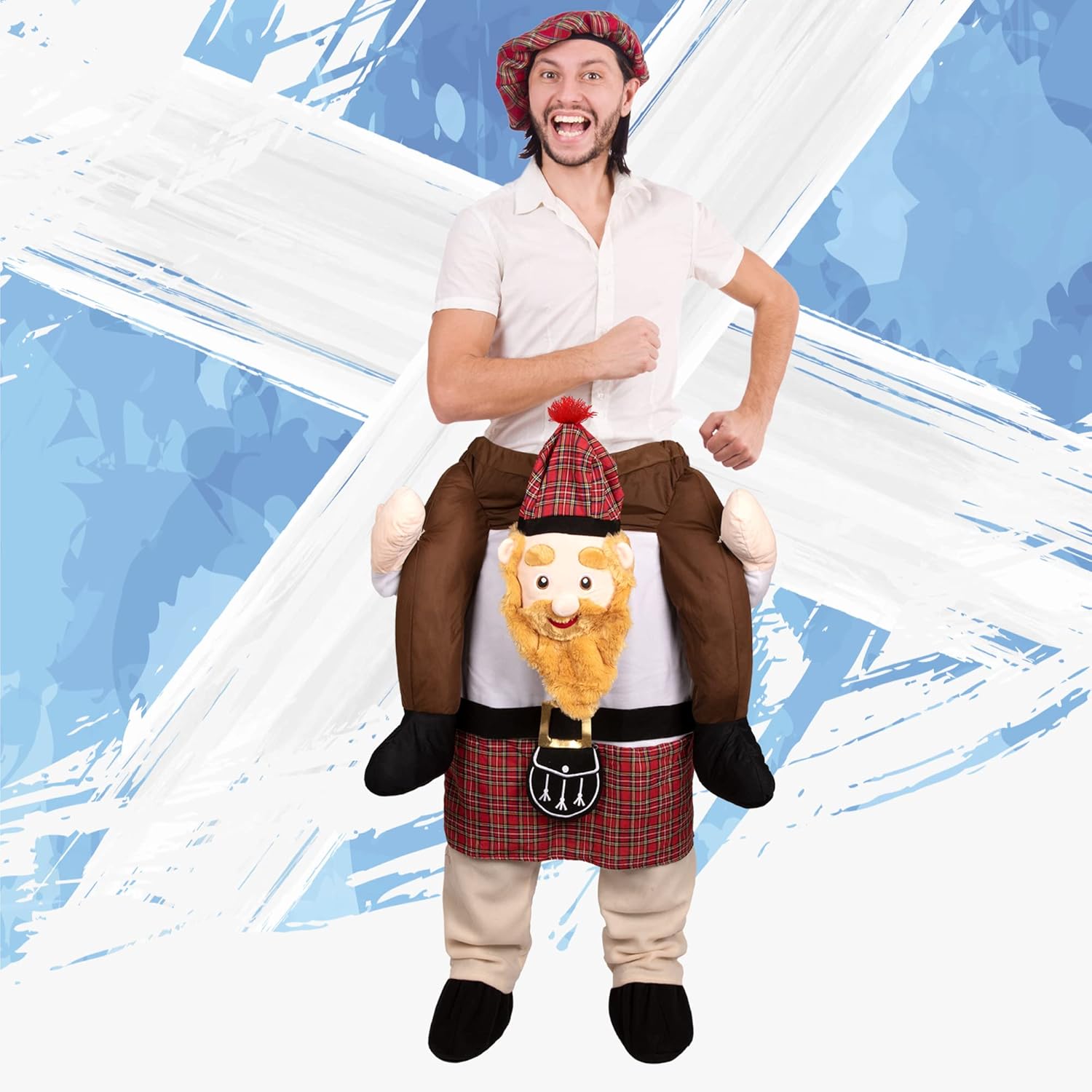 I LOVE FANCY DRESS LTD Scottish Costume – Adults Lift Me Up Novelty ...