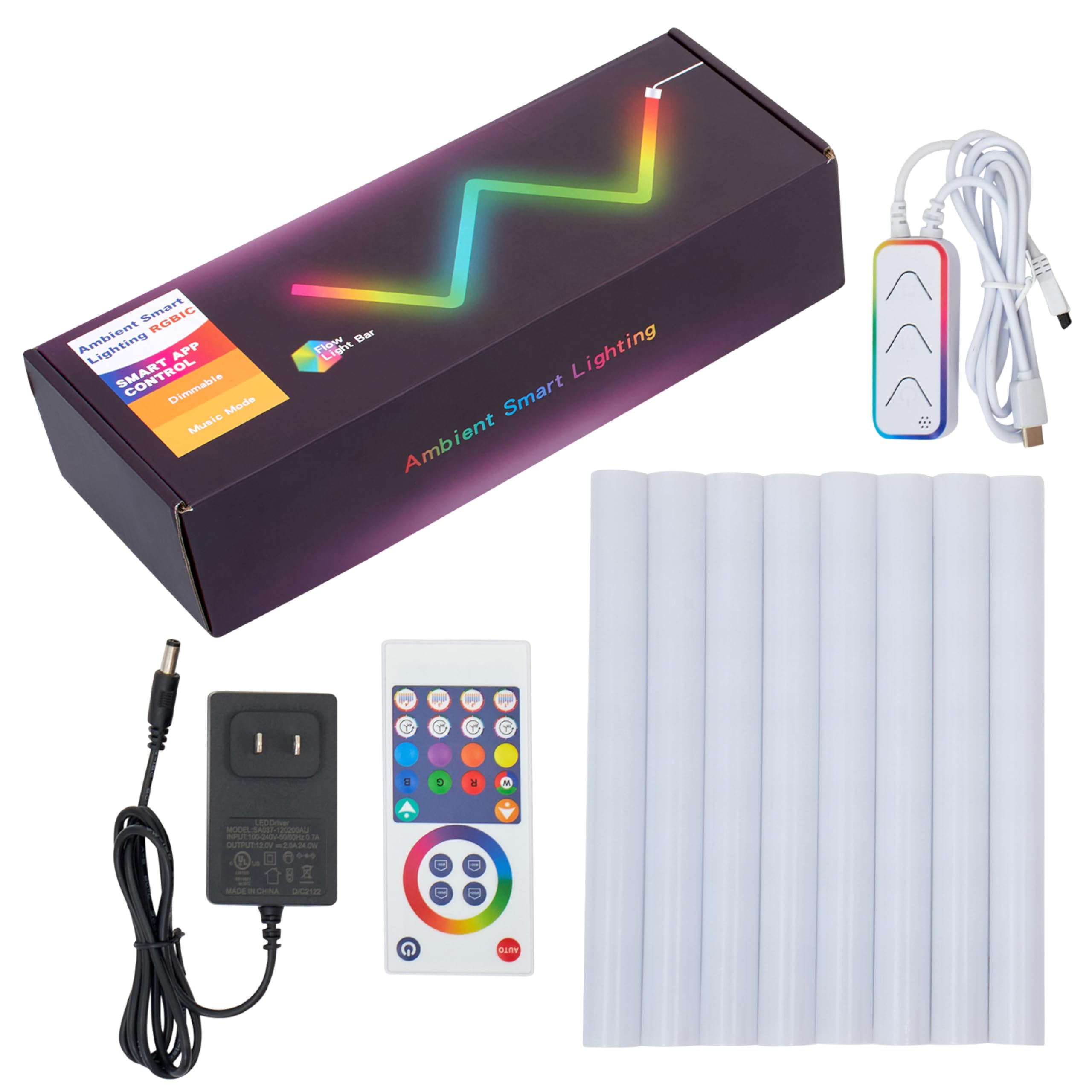 Amazon.com: CROWN LED Glide LED Wall Lights - 8 Line Lights and 4 ...