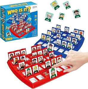 wedfcvrt Guess Who? Fun Family Guess Who Game, 2-Player Board Game ...