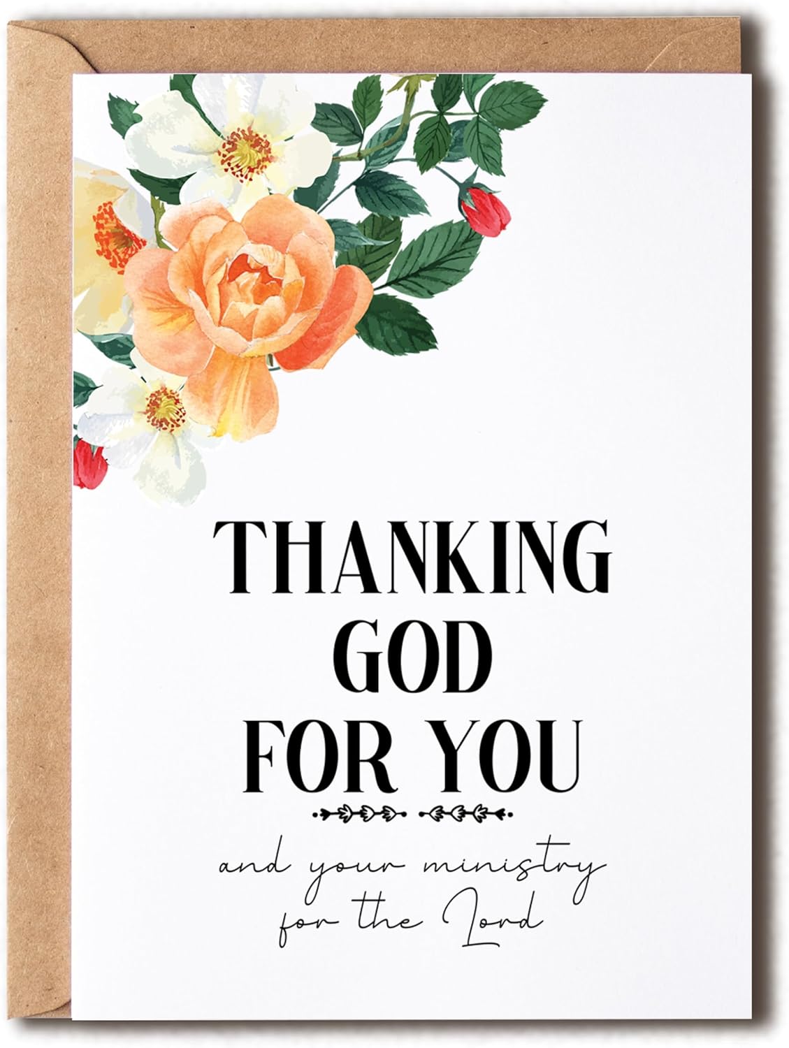 Amazon.com : NTVShop Pastor Appreciation Card - Grateful For Your ...