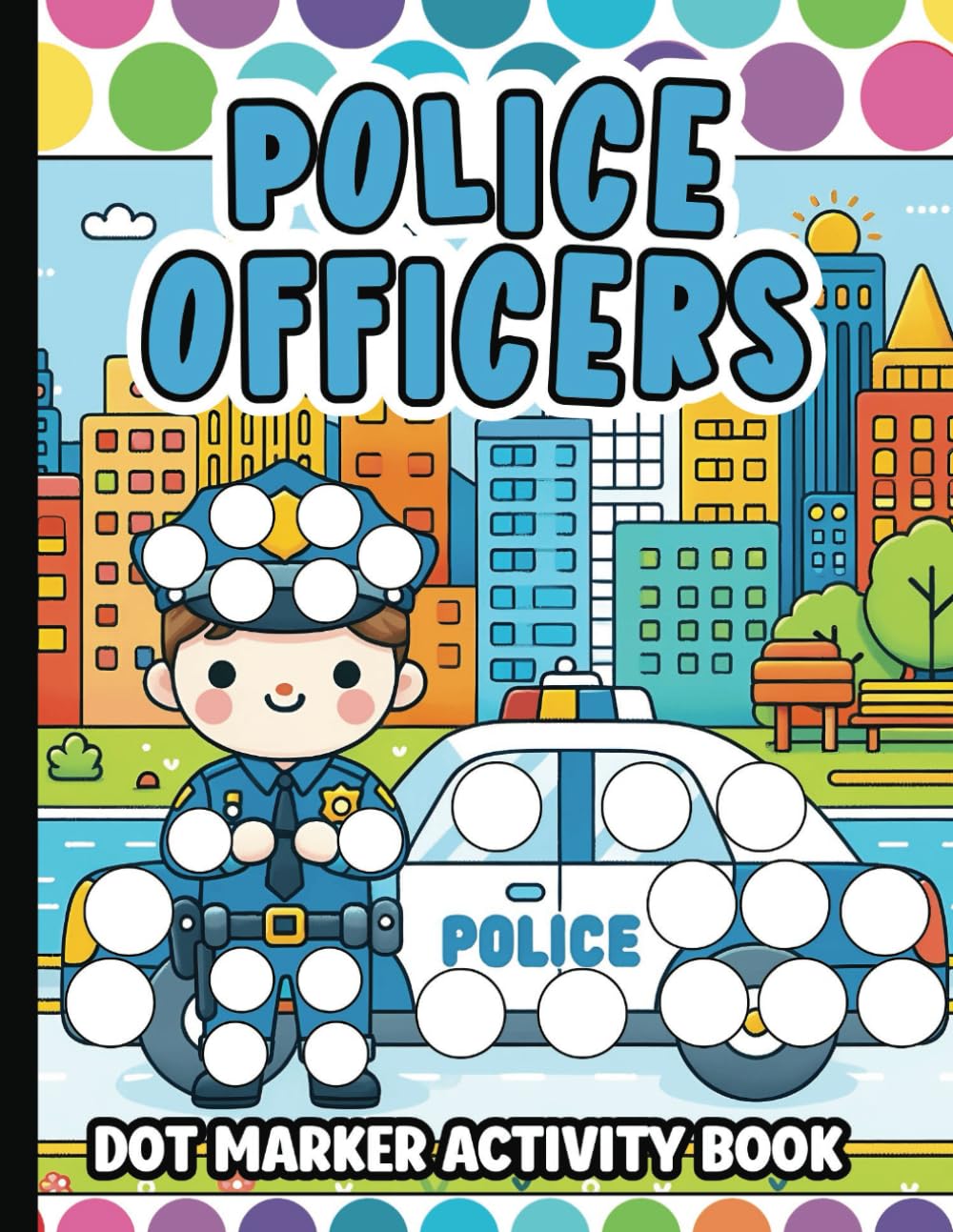 Police Officer Dot Marker Activity Book for Toddlers and Preschoolers ...