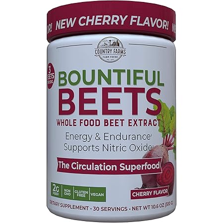 Amazon.com: COUNTRY FARMS Bountiful Wholefood Beets Extract Circulation ...