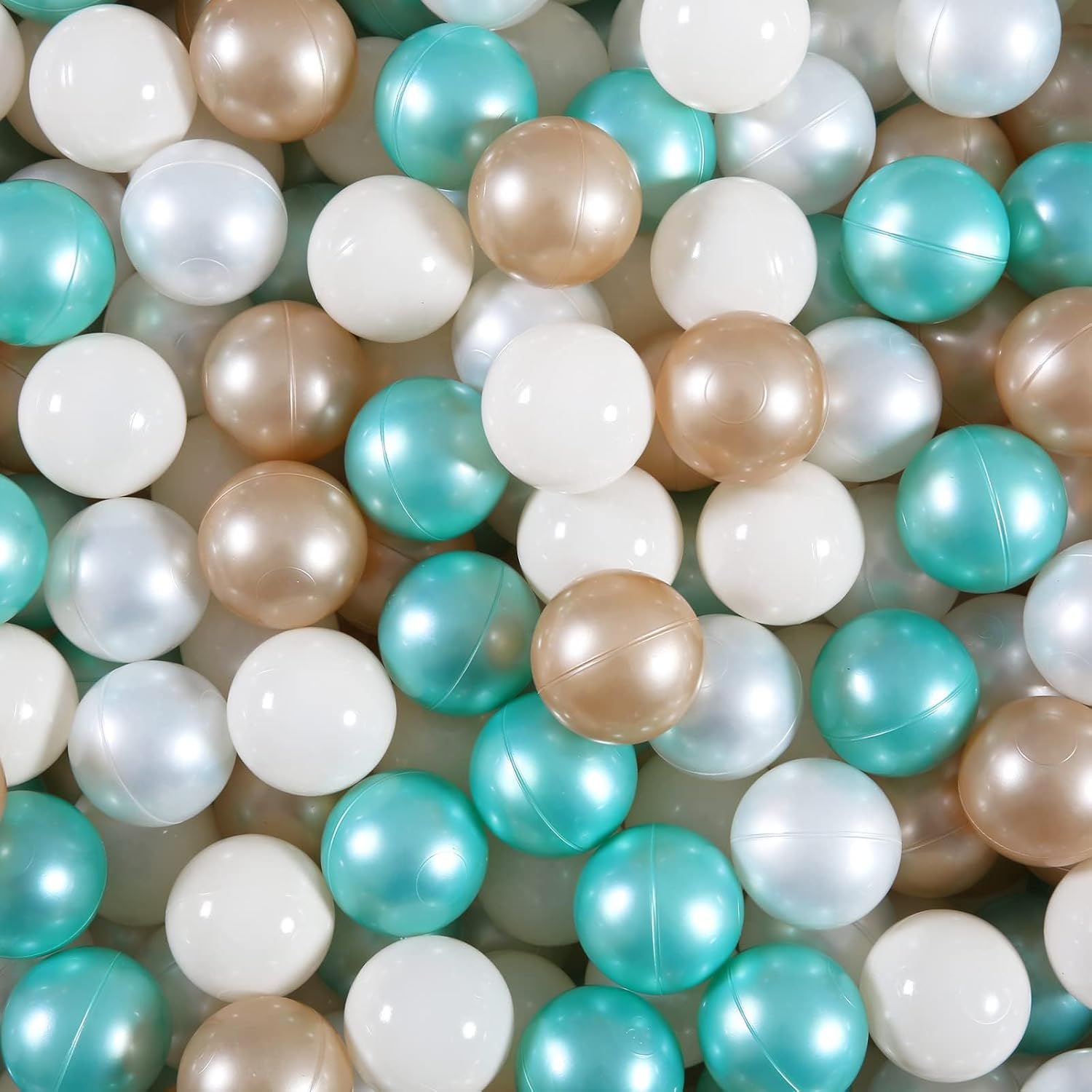 Amazon.com: Heopeis Ball Pit Balls for Toddlers, Pack of 100 BPA Free ...