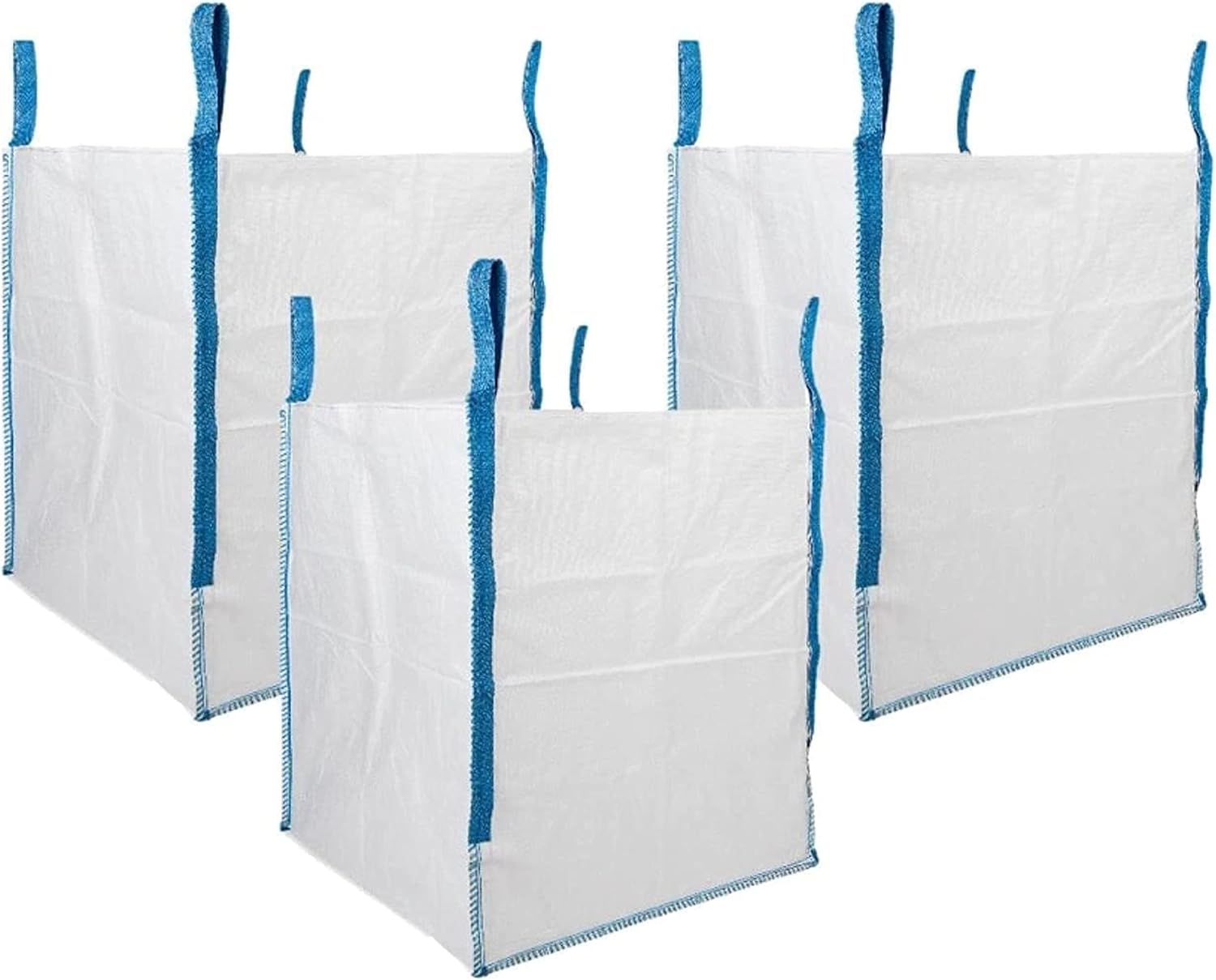 DURASACK Heavy Duty Construction Bag Polypropylene White Fabric 200 ...