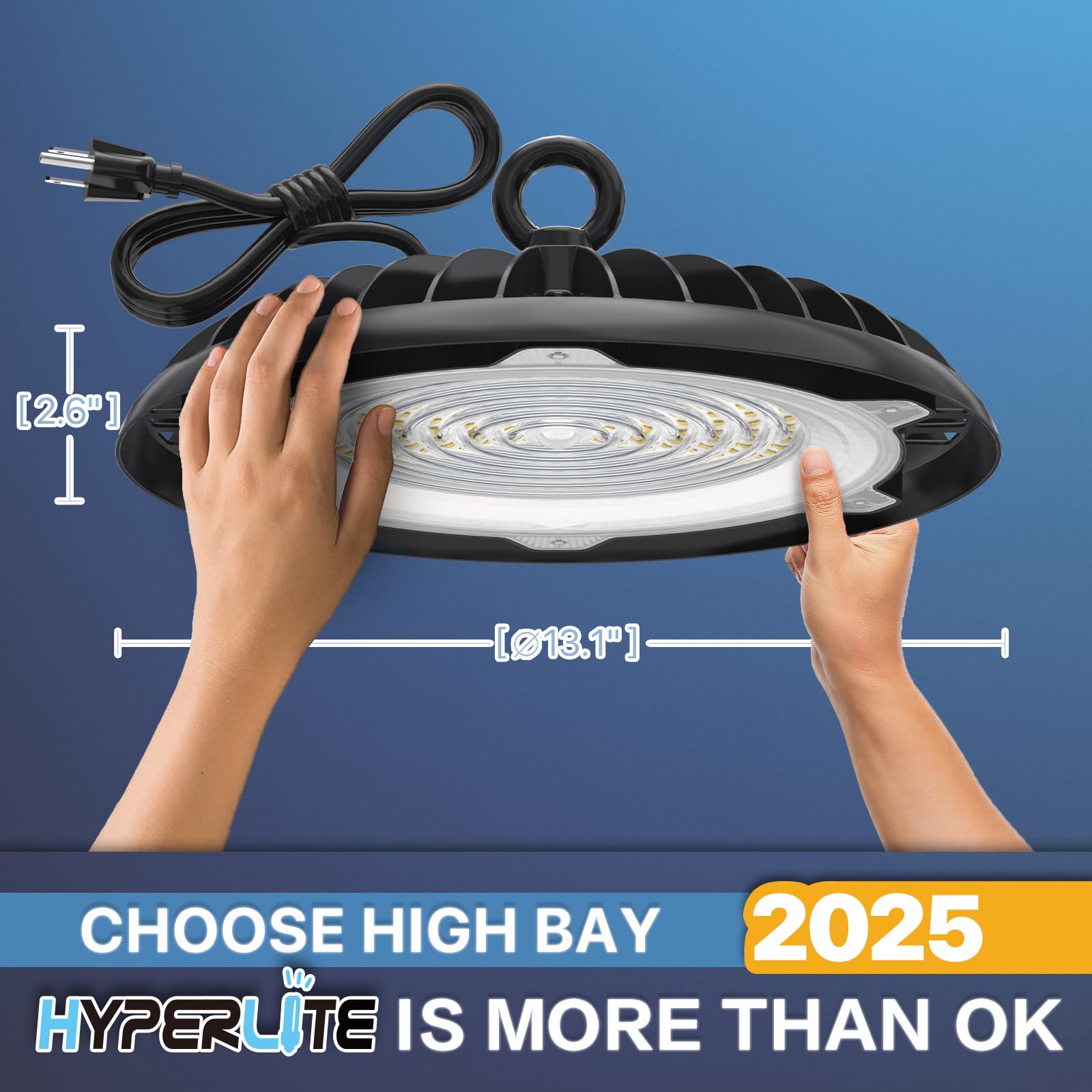 Snapklik.com : HYPERLITE UFO LED High Bay Light 200w LED High Bay Light ...