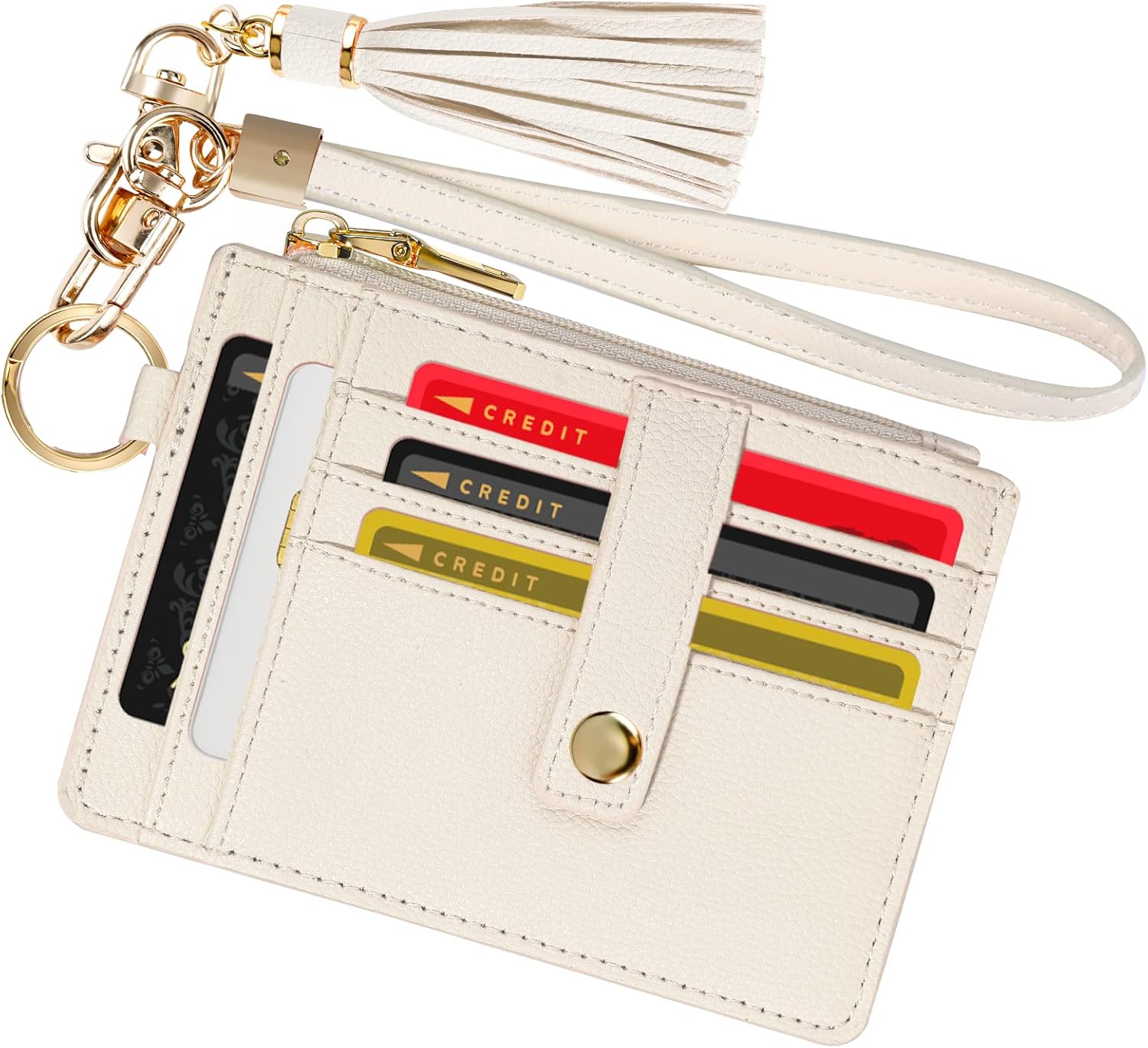 Amazon.com: Hicdaw Valentine's Day Wristlet Bracelet Keychain Wallet ...