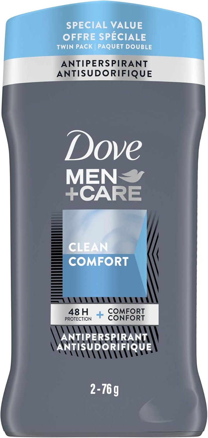 Dove Men+Care Antiperspirant Stick Clean Comfort(2) 76 GR : Amazon.ca ...