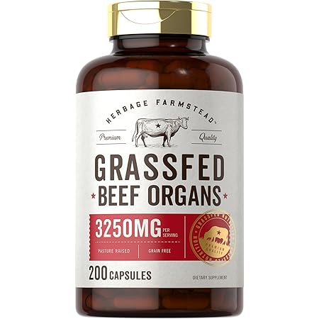 Amazon.com: Grass Fed Bone Marrow - Whole Bone Extract Supplement 180 ...