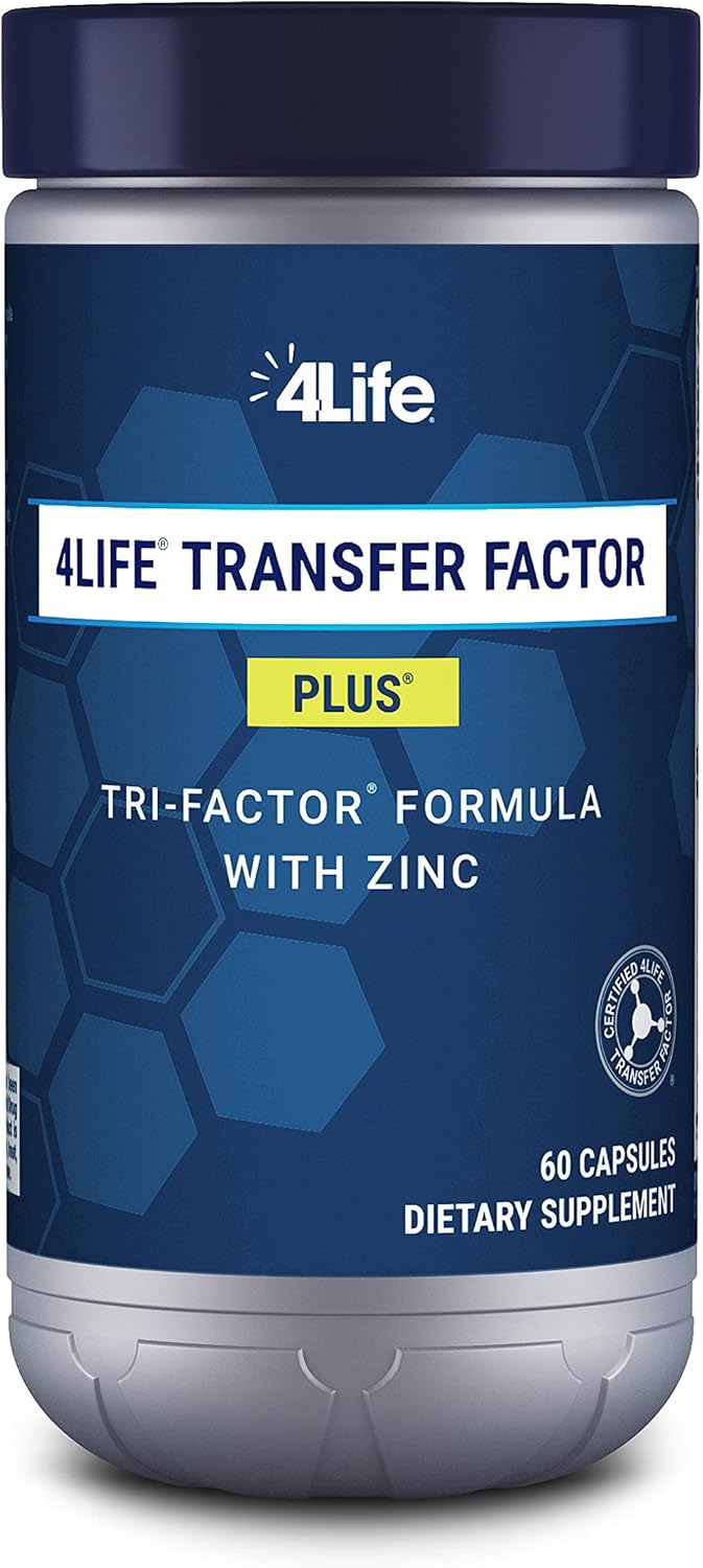Amazon.com: 4Life Transfer Factor Plus, Fórmula Tri-Factor de 60 ...