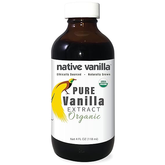 Amazon.com : Native Vanilla - Organic Pure Vanilla Extract - 4 Fl Oz ...