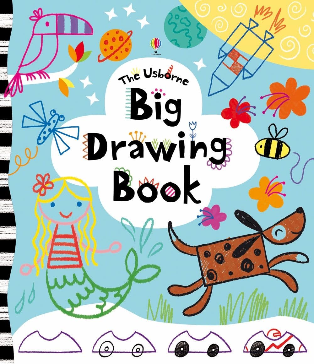 Big Drawing Book (Usborne Drawing, Doodling and Colouring): Fiona Watt ...