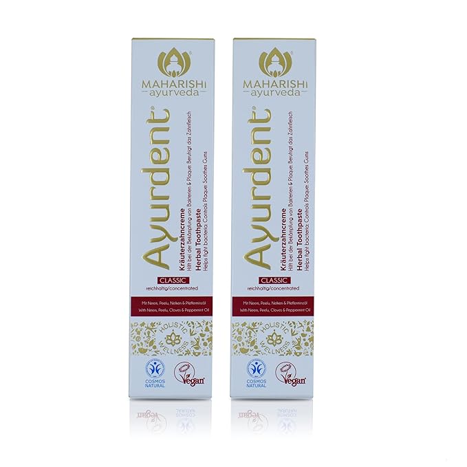 Buy Maharishi Ayurveda Ayurdent Classic Herbal Toothpaste - All Natural ...