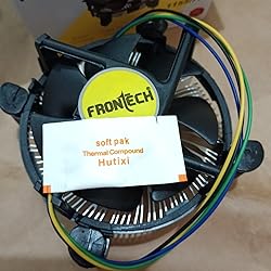 FRONTECH 775/1155 CPU Cooling Fan with Universal Socket & Heat Sink for ...
