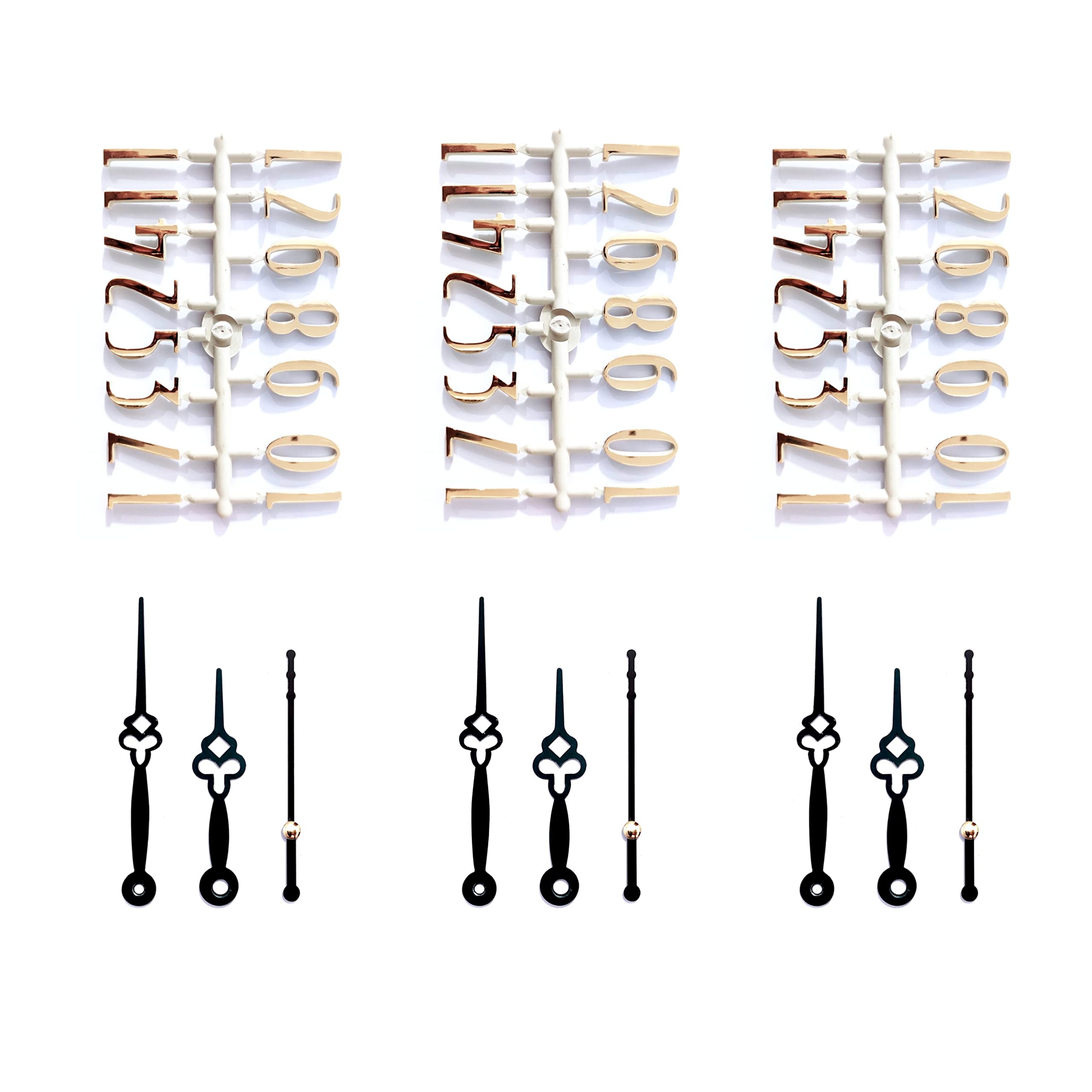 Buy Epoxy Fusion Wall Clock Numbers and Hand, Wall Clock Hands and ...