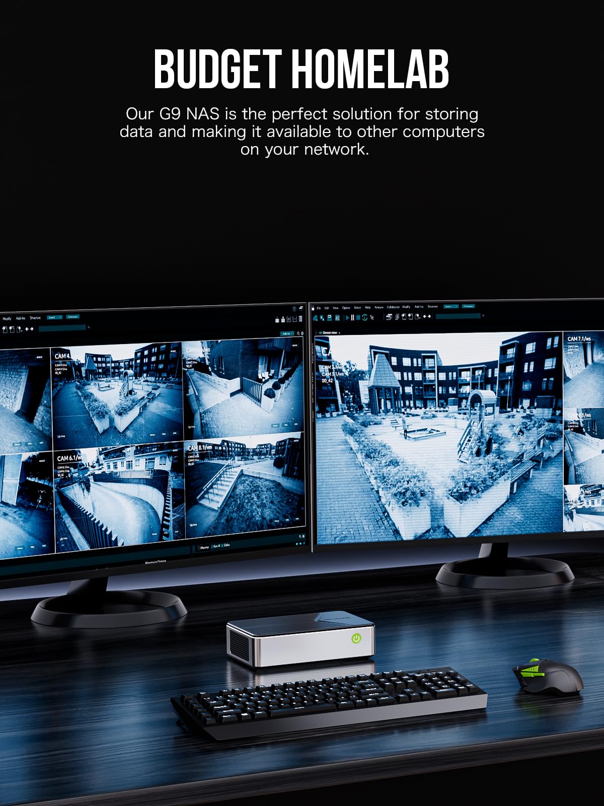 Snapklik.com : GMKtec Mini PC NAS Intel N150 Dual Boot System Desktop ...
