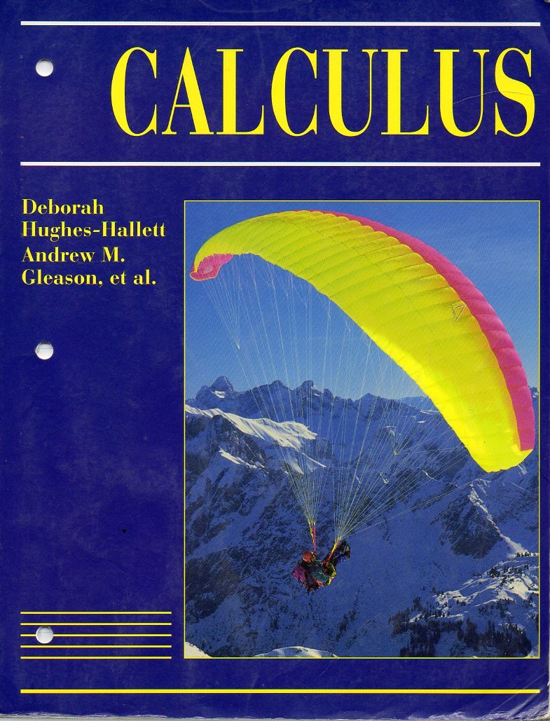 Calculus, First Edition Perforated: Hughes-Hallett, Deborah, Gleason ...