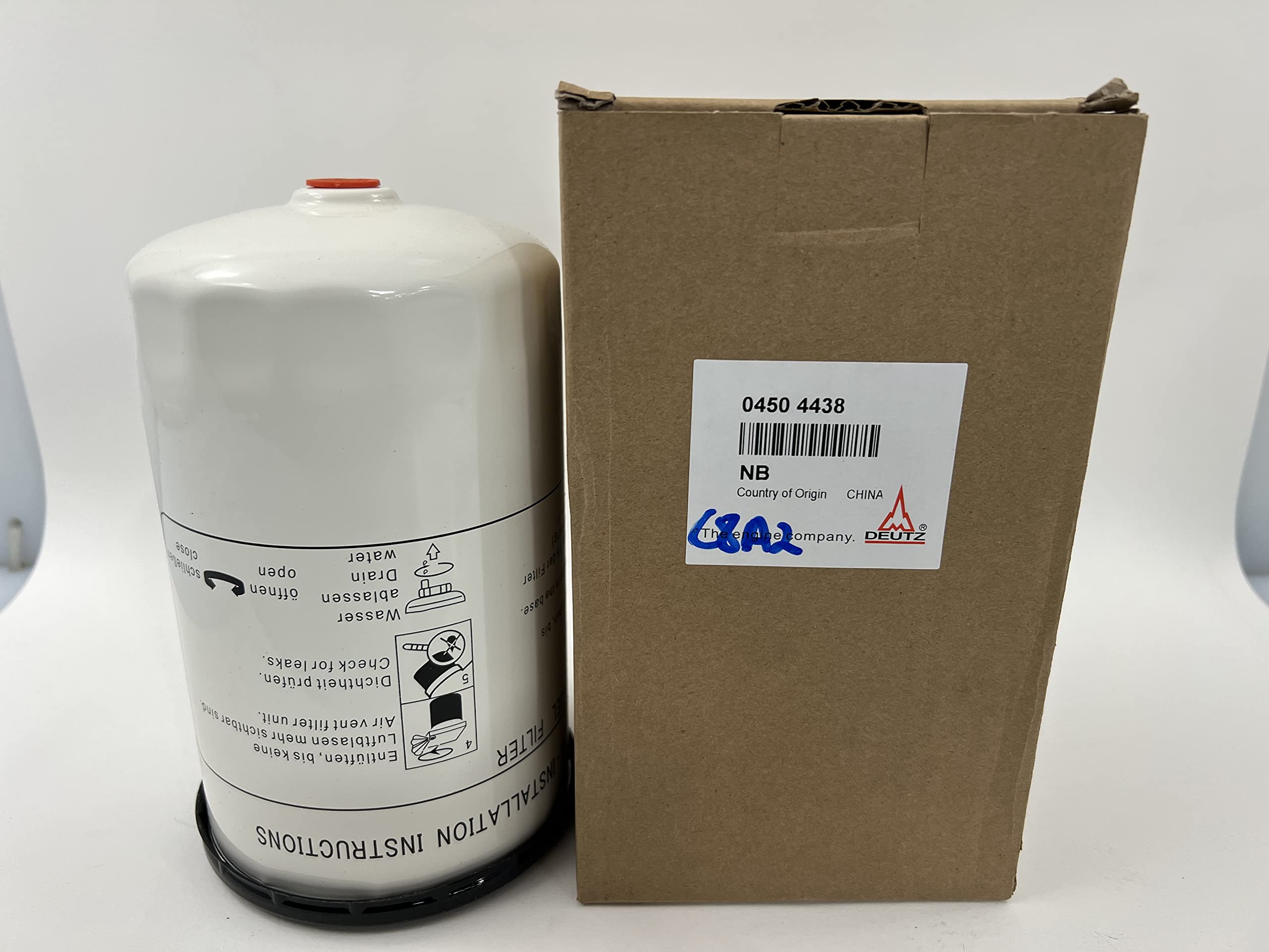 Amazon.com: Genuine Deutz 04504438 Fuel Filter Cartridge for 2012 and ...