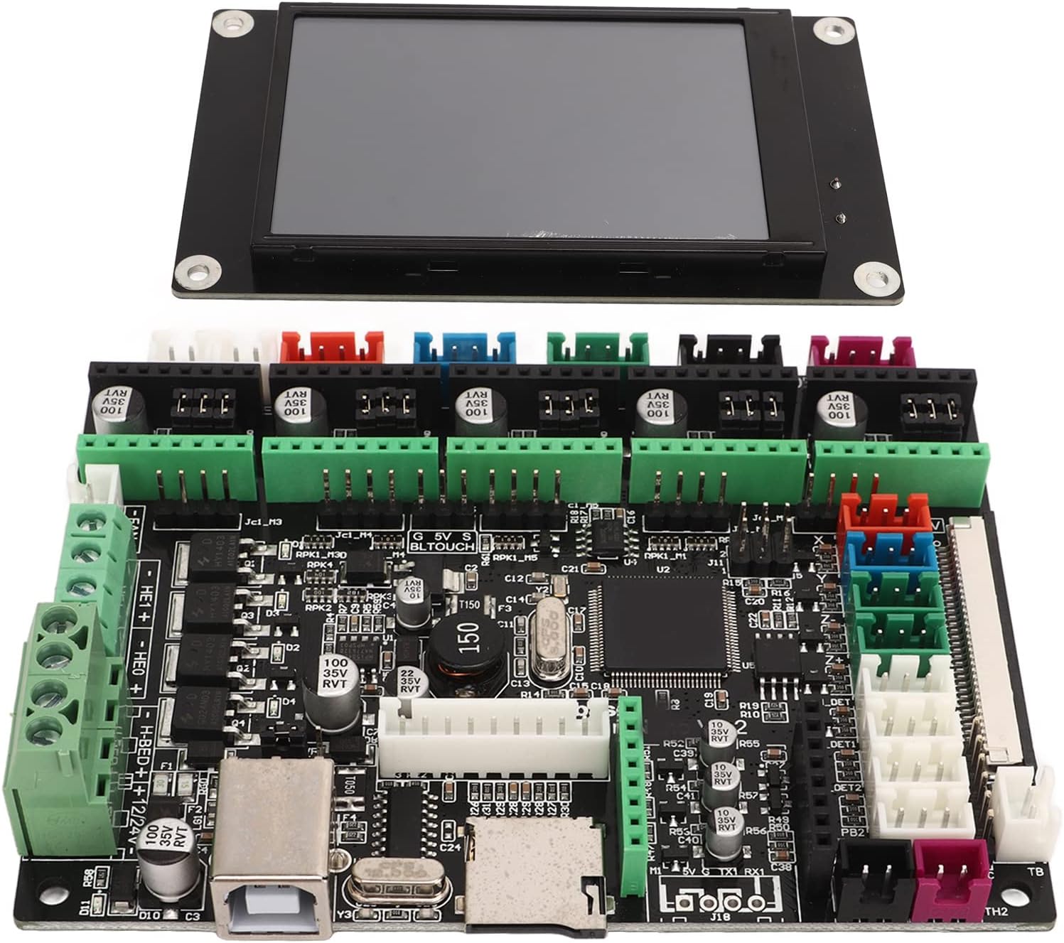 Amazon.com: Control Board 3D Printer Control Control Board 32 Bit ...