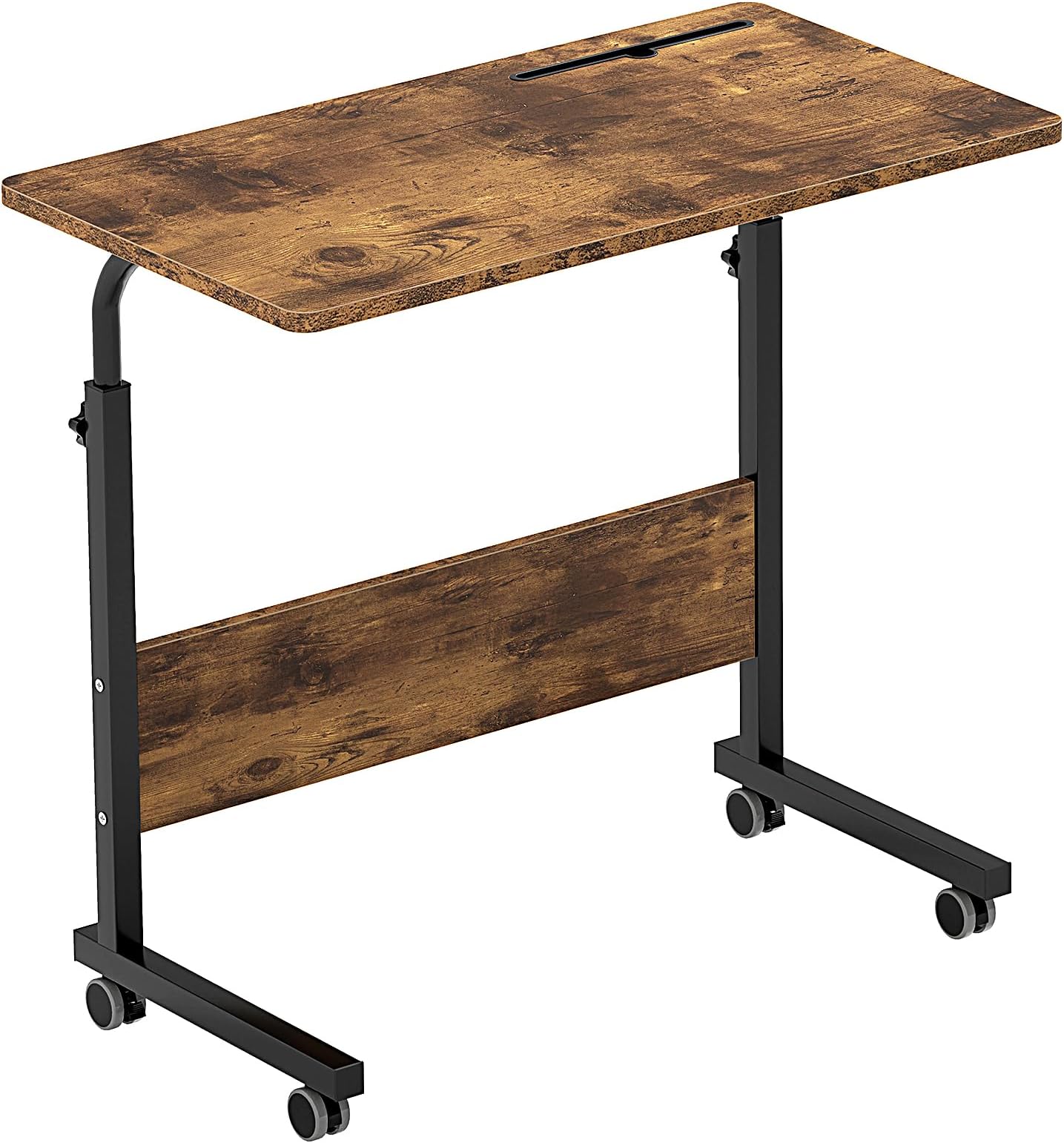 Amazon.com: XIAOSENLIN Mobile Standing Desk, Adjustable Height Rolling ...