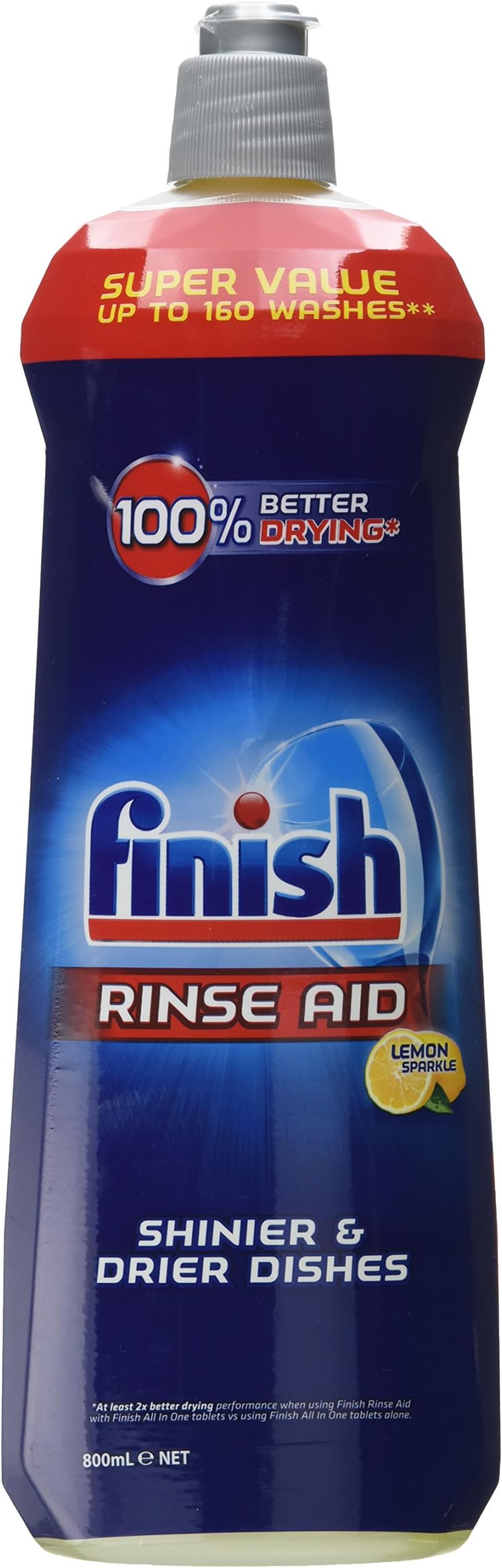 Amazon.com: Finish | Finish Dishwasher Rinse & Shine Aid | Lemon| 400ml ...