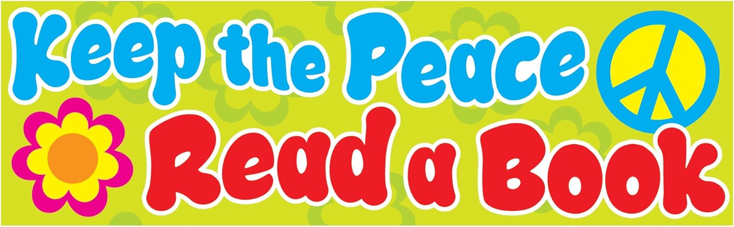 Amazon.com : Trend Enterprises Inc. Keep The Peace Bookmarks : Themed ...