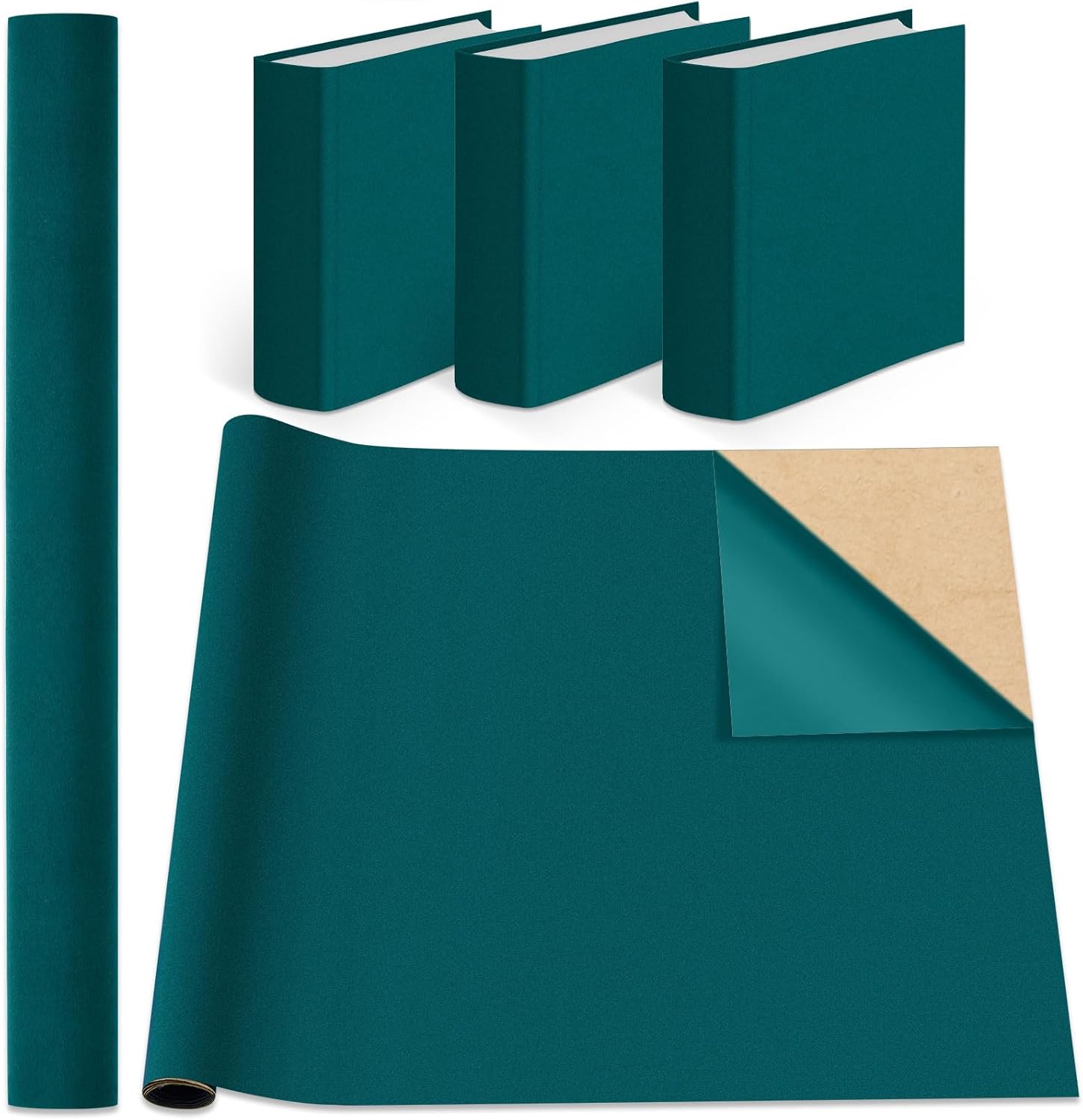 Amazon.com: Geyoga Book Cloth Cover for Binding 40 x 16 Inch Self ...