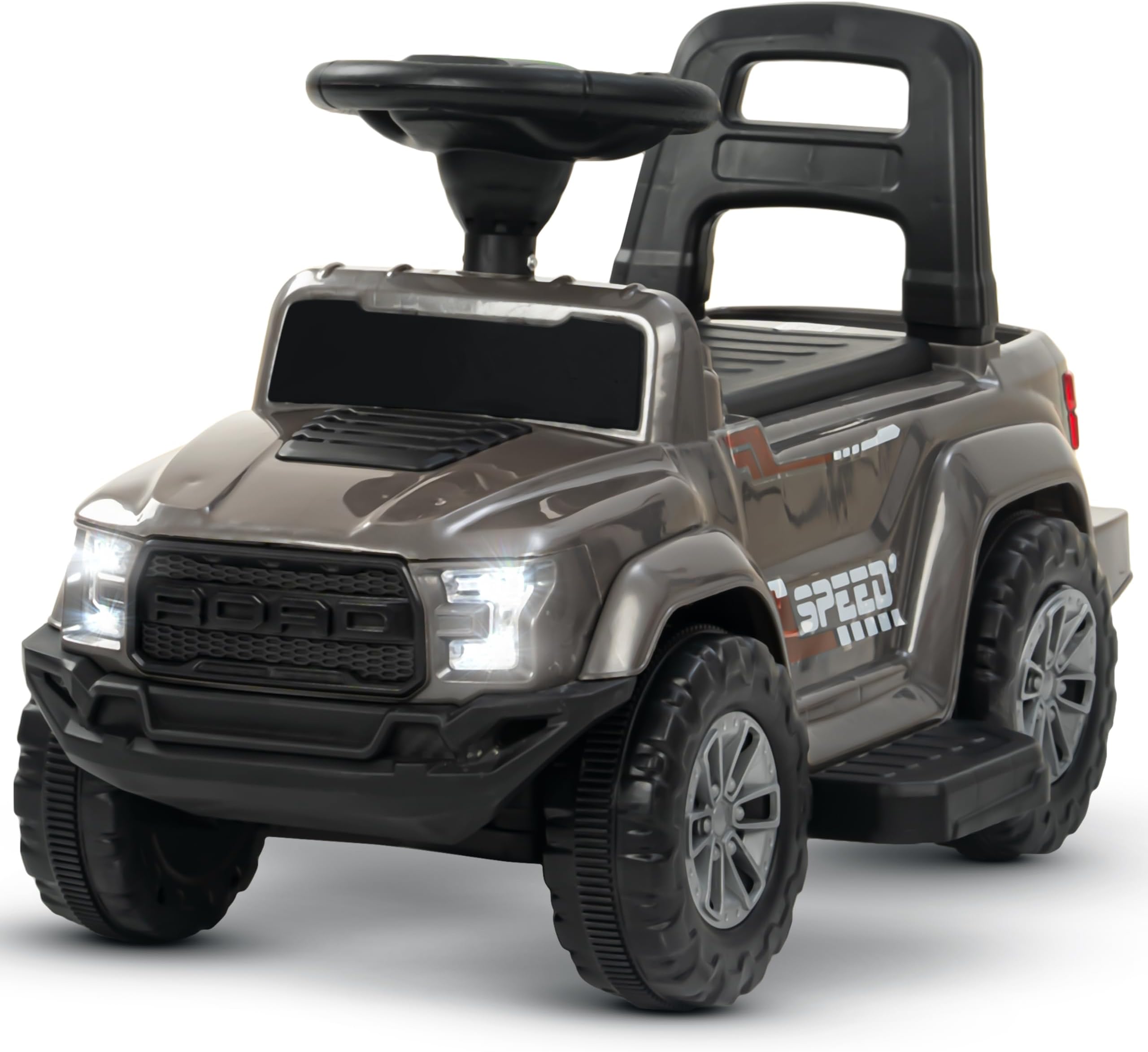 Buy Kawaii Kids PCR Police Battery Operated Jeep for Kids, Ride on Baby ...