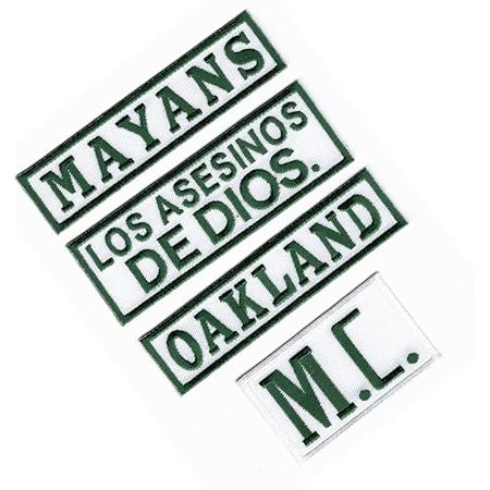 Amazon.com: Mayans Southern Cali M.C. Colors Biker Gang Motorcycleclub ...