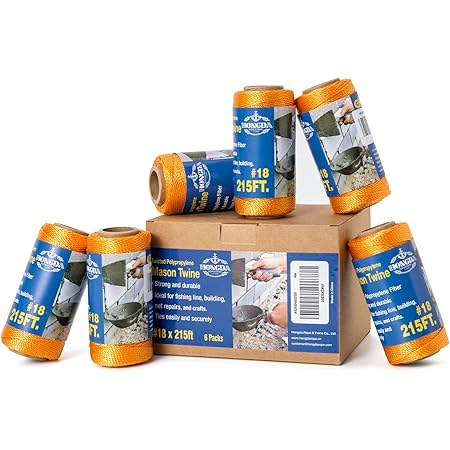 Stringliner Braided Mason Line Replacement Roll Contractor Pack 1,000 ...