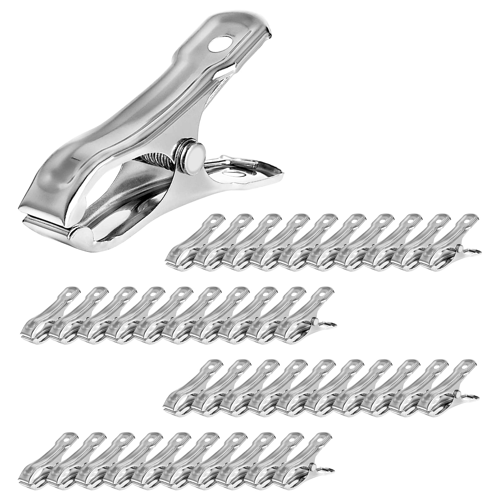 Amazon.com: 40PCS Greenhouse Clips, Stainless Steel Garden Clips, Plant ...