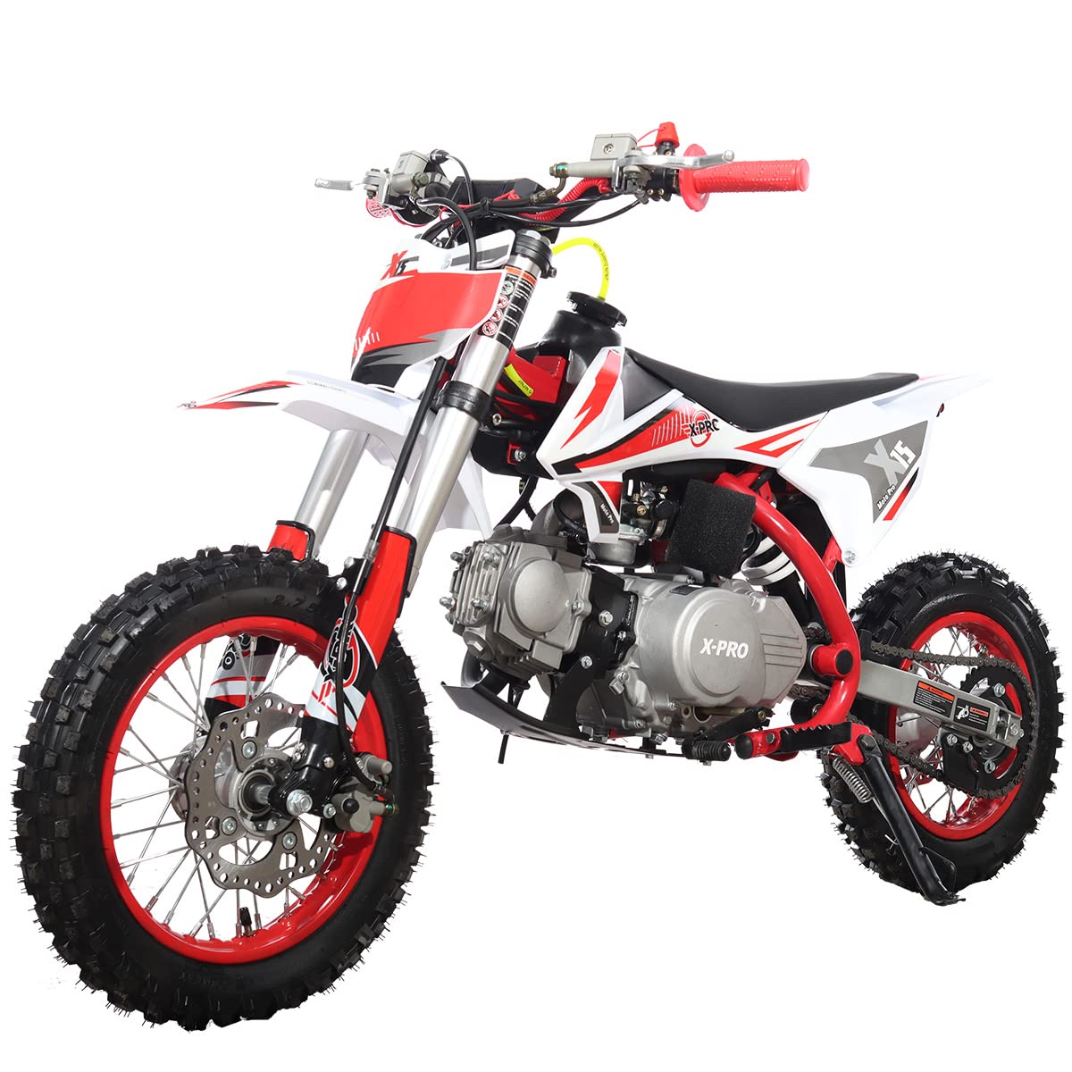 X-PRO X15 110cc Dirt Bike with Semi-Automatic Transmission, Kick Start ...