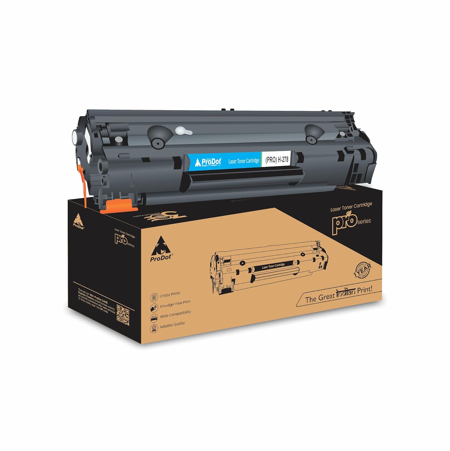 ProDot (PRO H-278 Laser Toner Cartridge for HP CE278A & Canon CRG 326/ ...