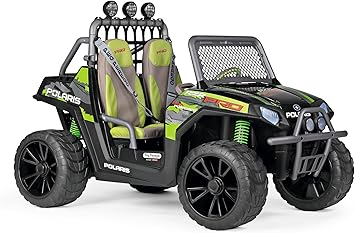 Amazon.com: Peg Perego Polaris RZR PRO Green Shadow 24 Volt Ride on ...