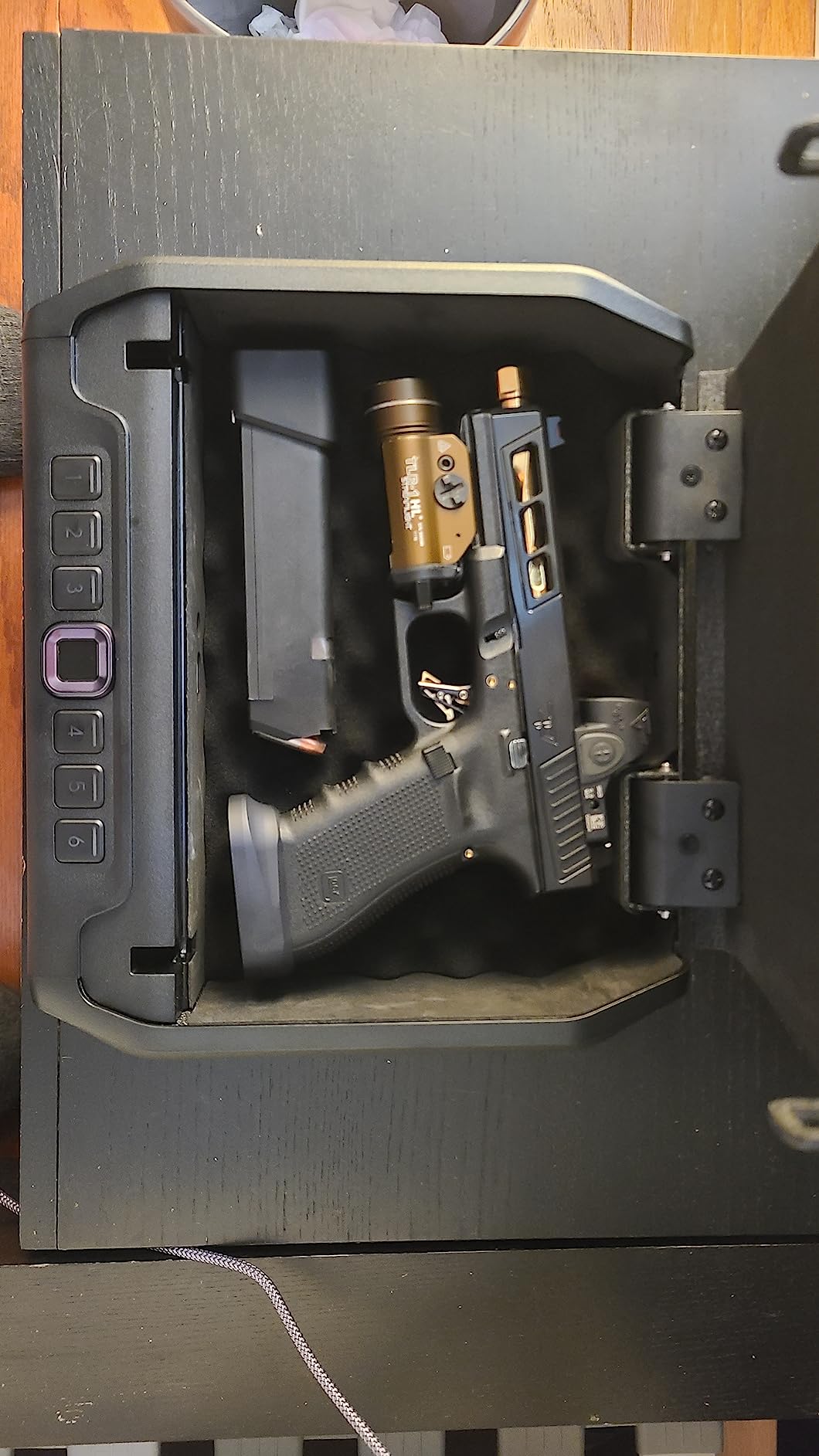 $12/mo - Finance Eufy Security Wi-Fi S10 Smart Safe - Biometric Gun ...