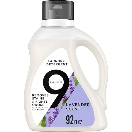 Amazon.com: 9 Elements Laundry Purifying Softener Liquid, Clear, Lemon ...