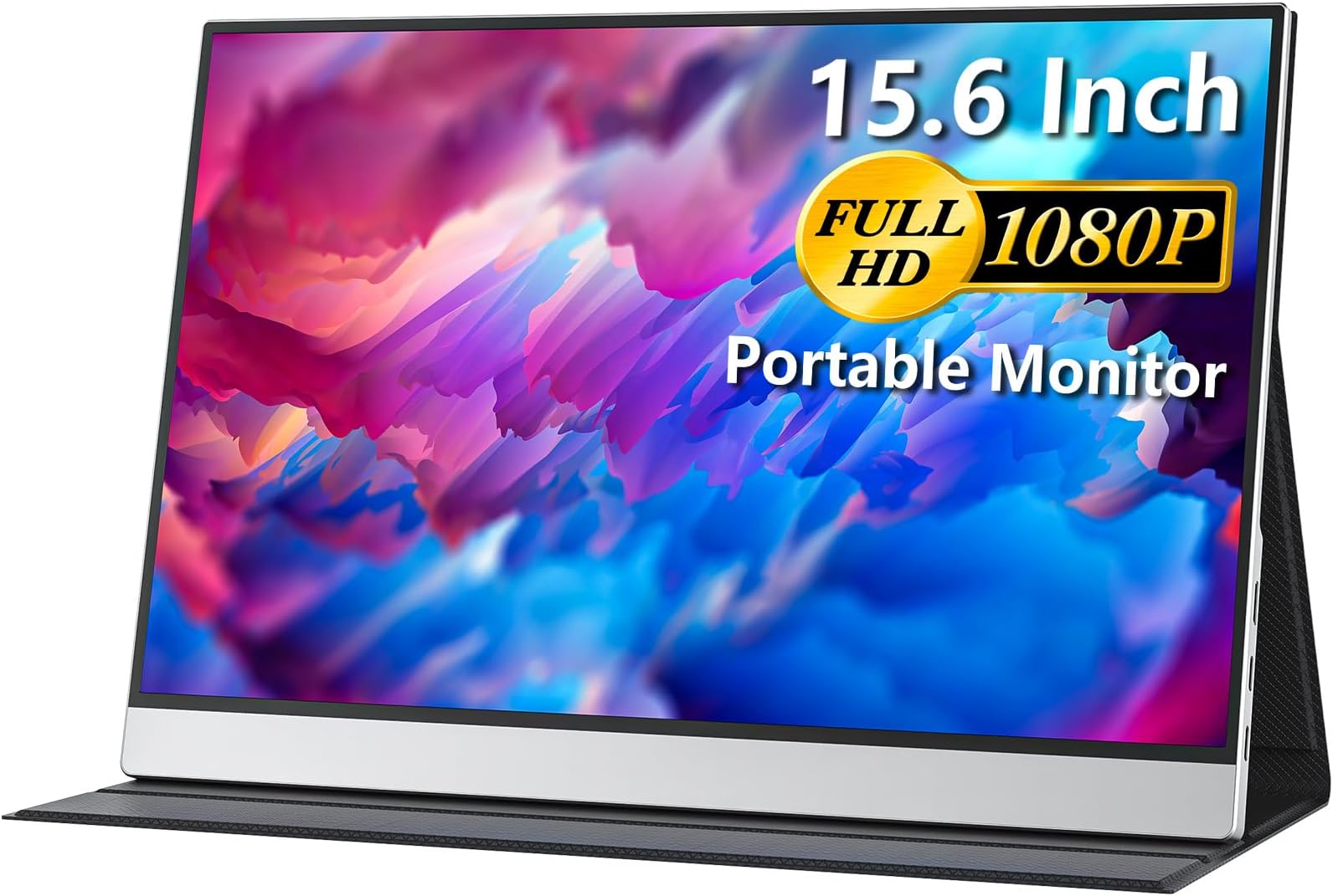 USB-C Portable Monitor - 15.6 Inch FHD HDR FreeSync Zero Frame USB-C ...