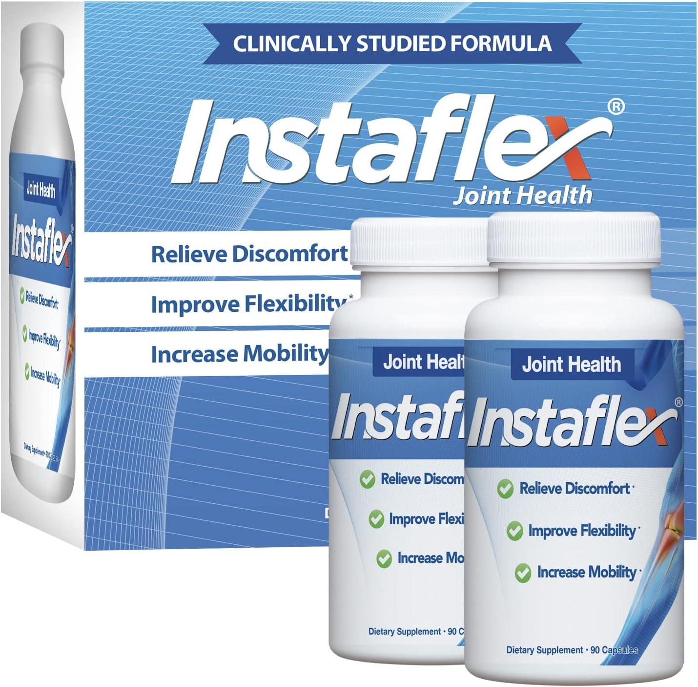 Amazon.com: Instaflex Joint Support Supplement 90 Capsules Each - Twin ...