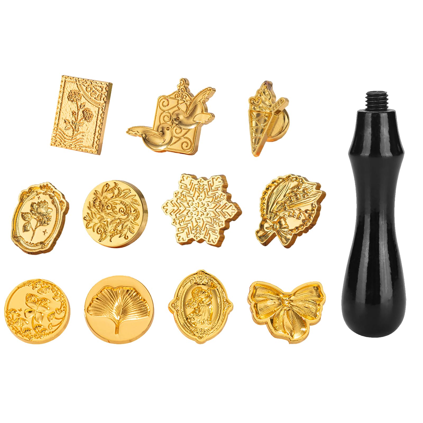 Tampon Cachet de Cire, Sceaux Tampons à Cachet, Kit de Cachet de Cire ...