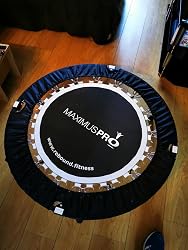 MaXimus PRO Folding Rebounder Fitness Trampoline | Voted #1 Indoor Mini ...
