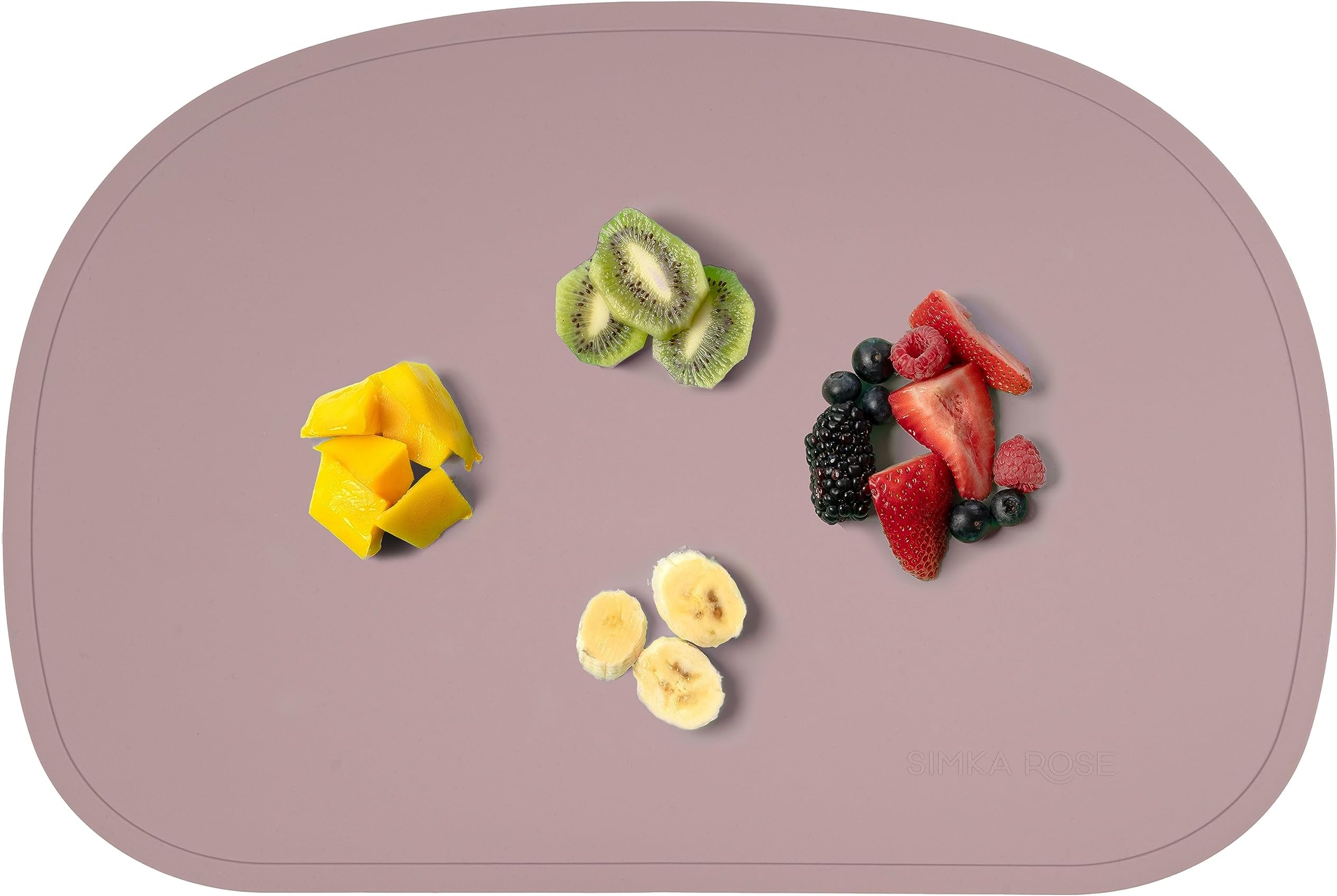 Amazon.com: Simka Rose Silicone Baby Placemats That Stick to Table ...