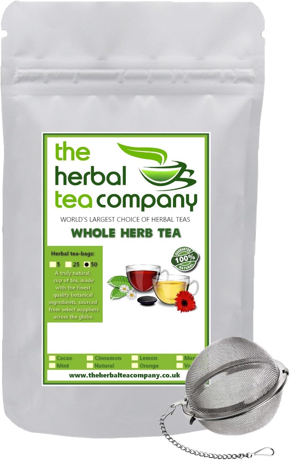 The Herbal Tea Company Chaparral Leaf 100 Percent Natural/Pure Herb Max ...