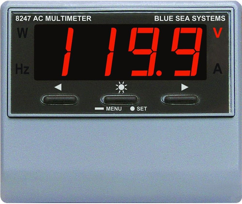 Blue Sea 8247 AC Digital Multimeter with Alarm - Amazon.com