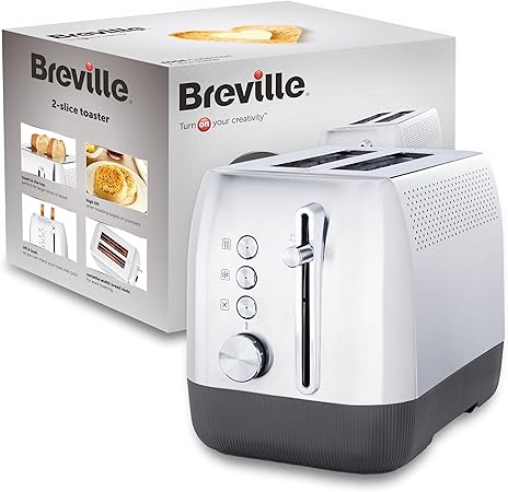 Breville Edge Deep Chassis 2 Slice Toaster | Toasts All the Way to the ...