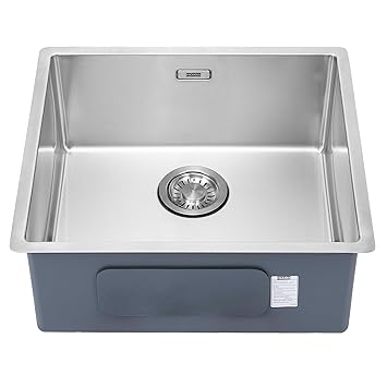 Franke 20"X18"Single Bowl SS Kitchen Box Sink | Premium 304 Stainless ...