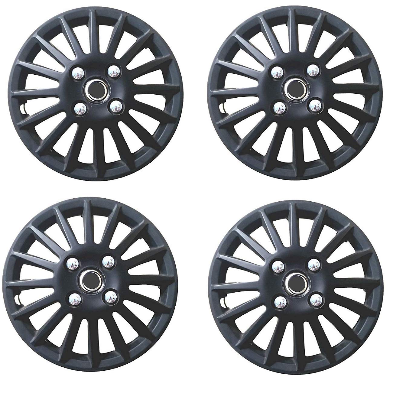 AUTONEST Car 13 Inch CAM-D Wheel Cap Press Type Fitting (Set of 4 ...