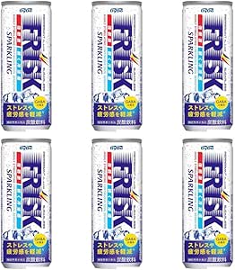 Amazon.co.jp: [Set of 6] FRISK SPARKLING SPARKLING 8.5 fl oz (250 ml) x ...